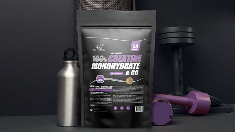 100% Creatina Monohidratada & Go 250 g