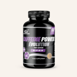Caffeine Power Évolution 60 Caps | EU NUTRITION®