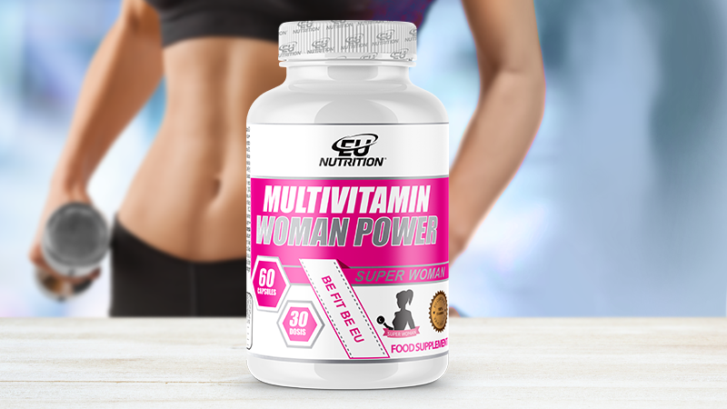 Multivitamin Woman Power 60 Caps | Multivitamínico EU NUTRITION®